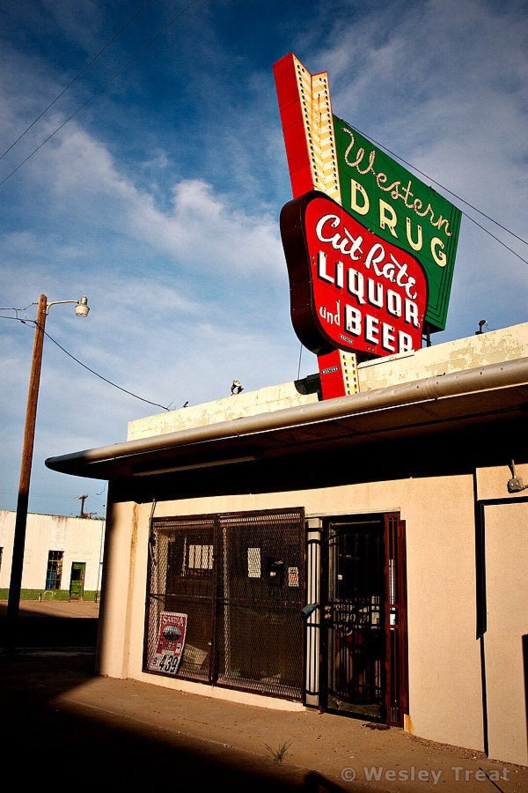 Western Drug - Retro Liquor Store Photograph - Etsy