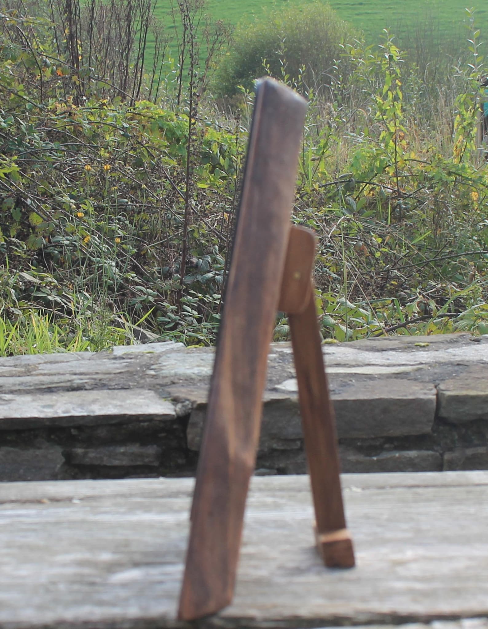 8 Inch Tablet Stand, Elm Tablet Stand, Rustic Tablet Stand, iPad Stand ...