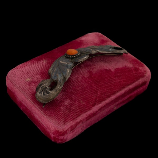 Silver Barrette - Etsy