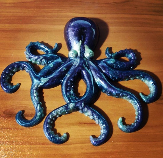 Kitchen Storage Octopus jar Octopus container octopus art ocean art ...