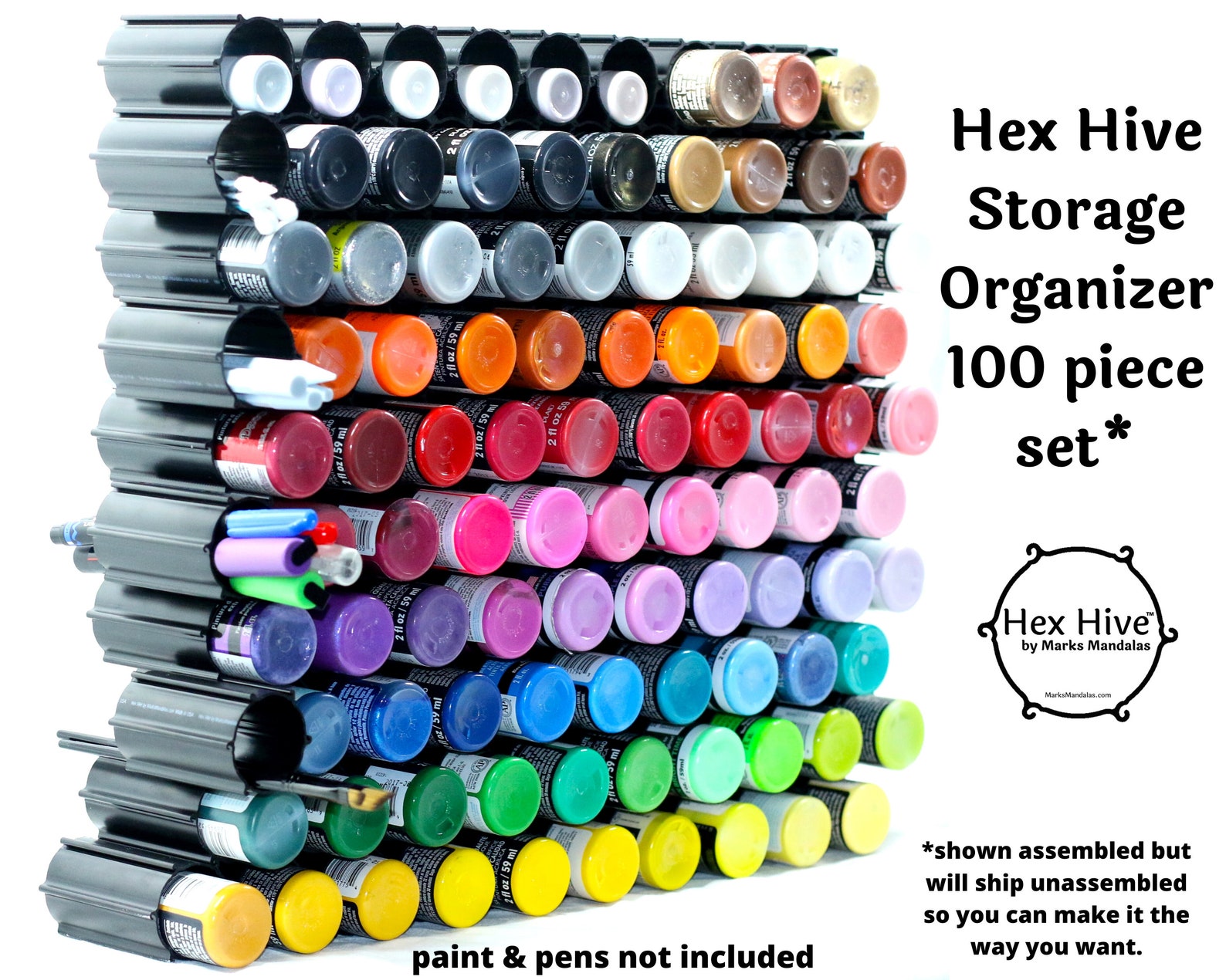 Craft Paint Organizer Storage Paint Rack Pens Vinyl Rolls - Etsy