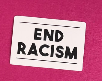 Racism Bumper Sticker - Etsy