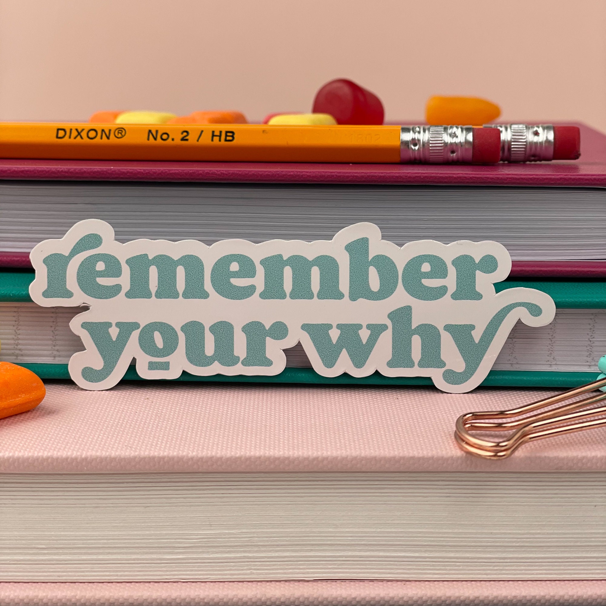 Laptop Stickers Remember Your Why Gifts for Teachers | Etsy