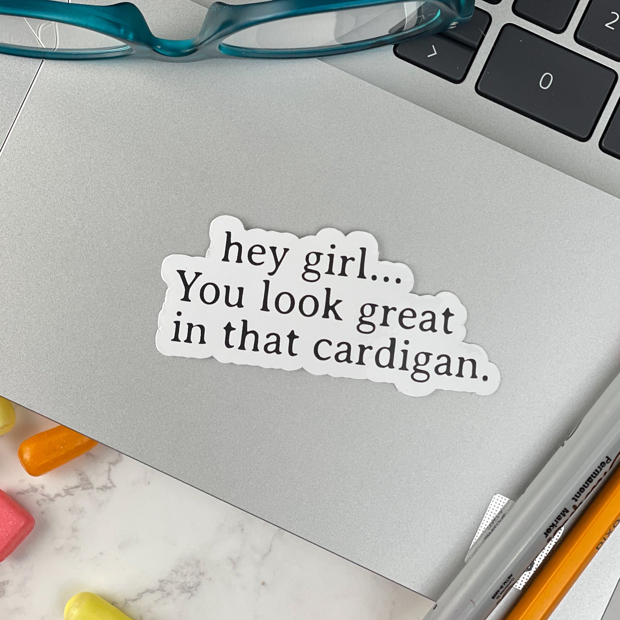 Teacher Stickers Funny Gift for Teachers Hey Girl You look | Etsy