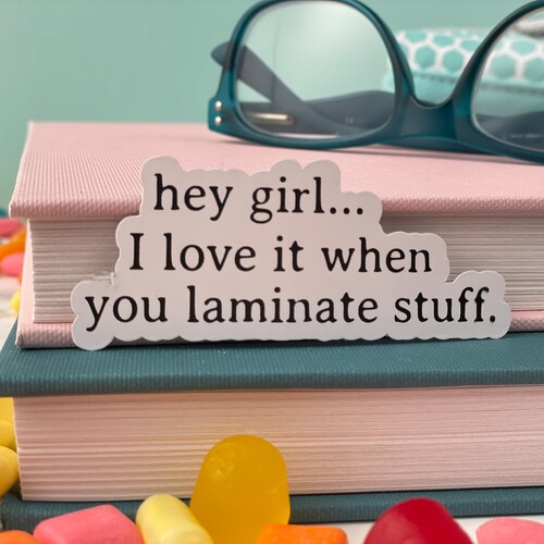 Teacher Stickers Funny Gift for Teachers Hey Girl You - Etsy