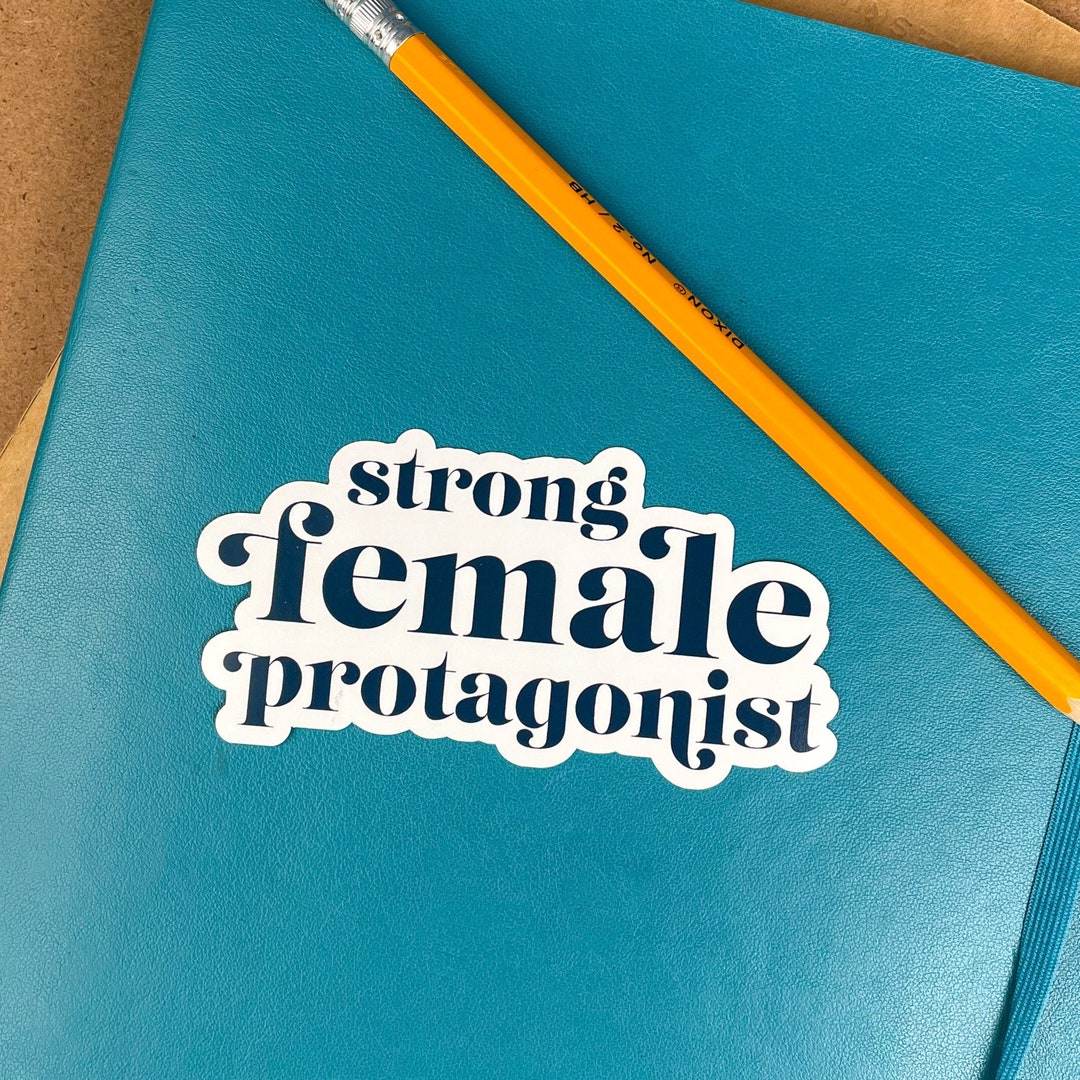Strong Female Protagonist, Book Lover Gift, Laptop Stickers - Etsy