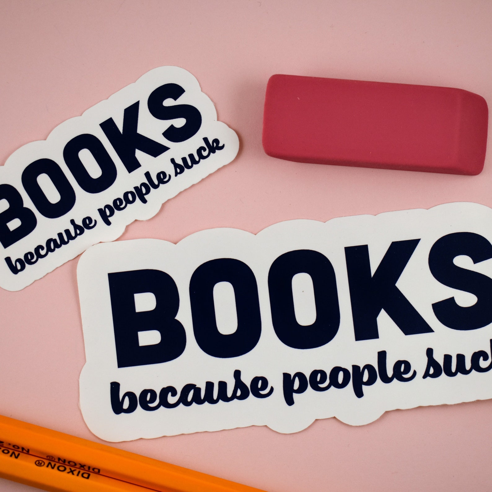 Book Lover's Sticker Bookish Gifts Bumper Stickers | Etsy
