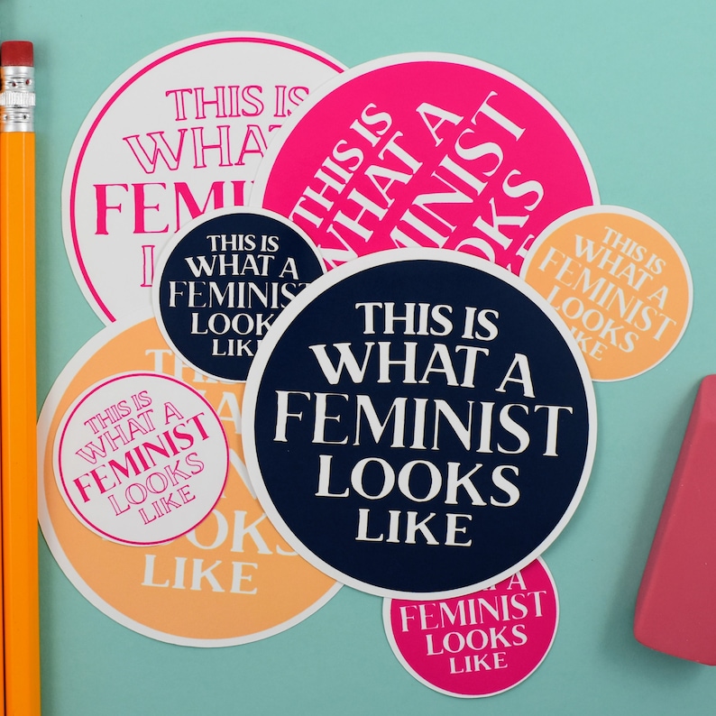 This is What a Feminist Looks Like Sticker Best Friend Gifts - Etsy