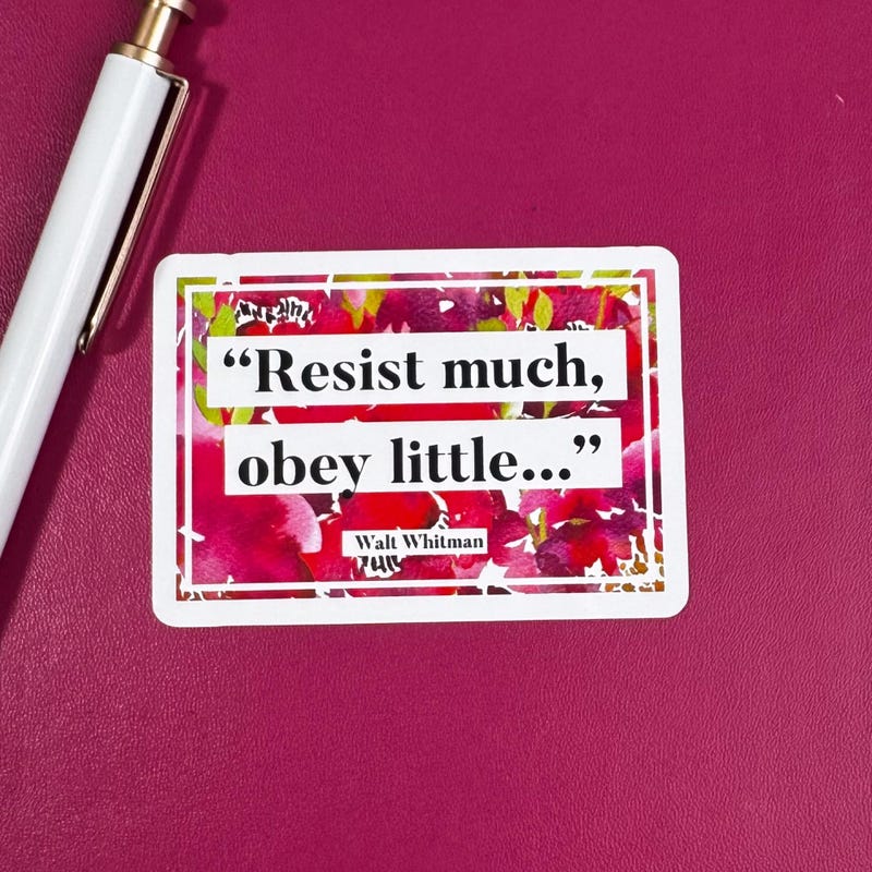 Walt Whitman Decals - Etsy