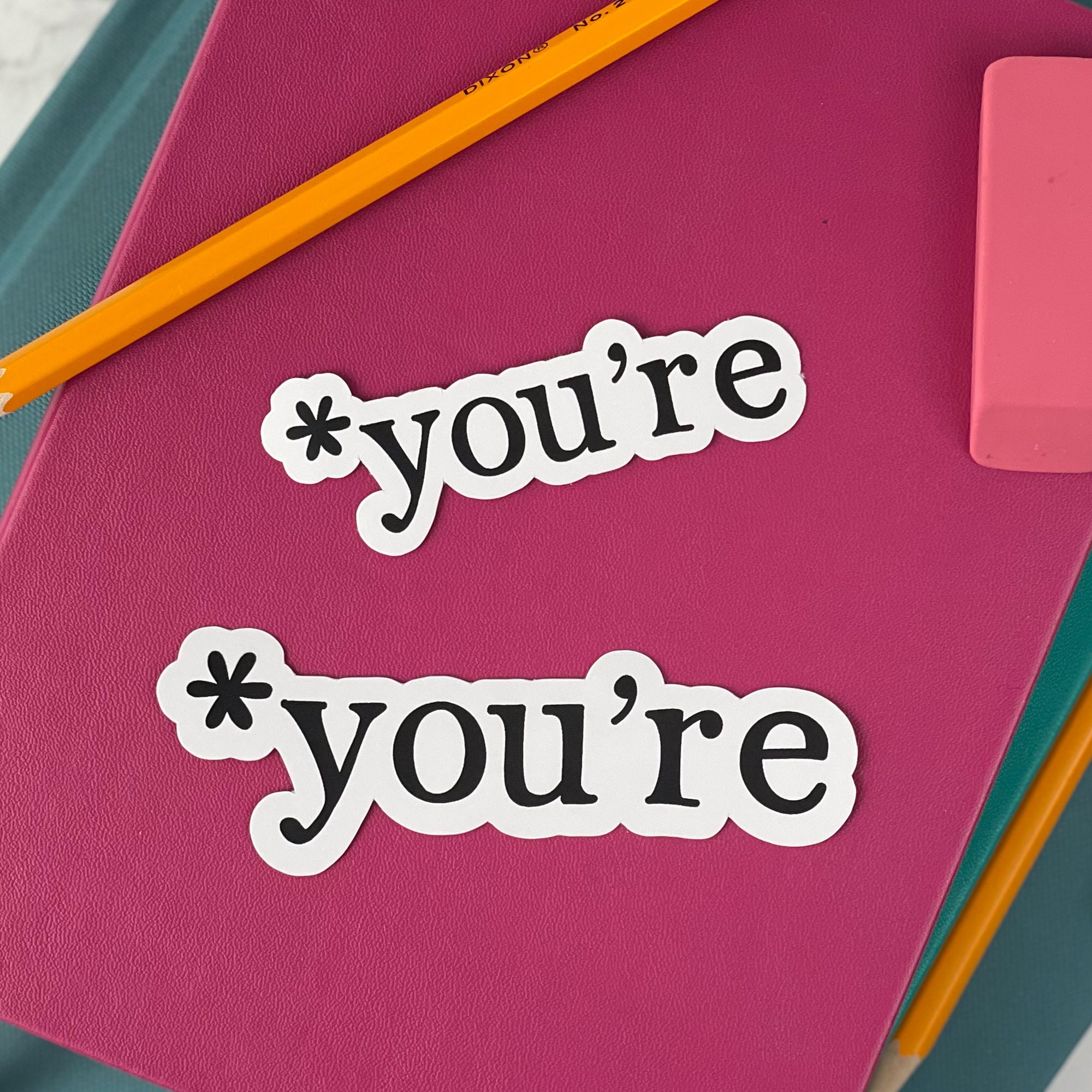 Funny Stickers you're Sticker Teacher Stickers | Etsy