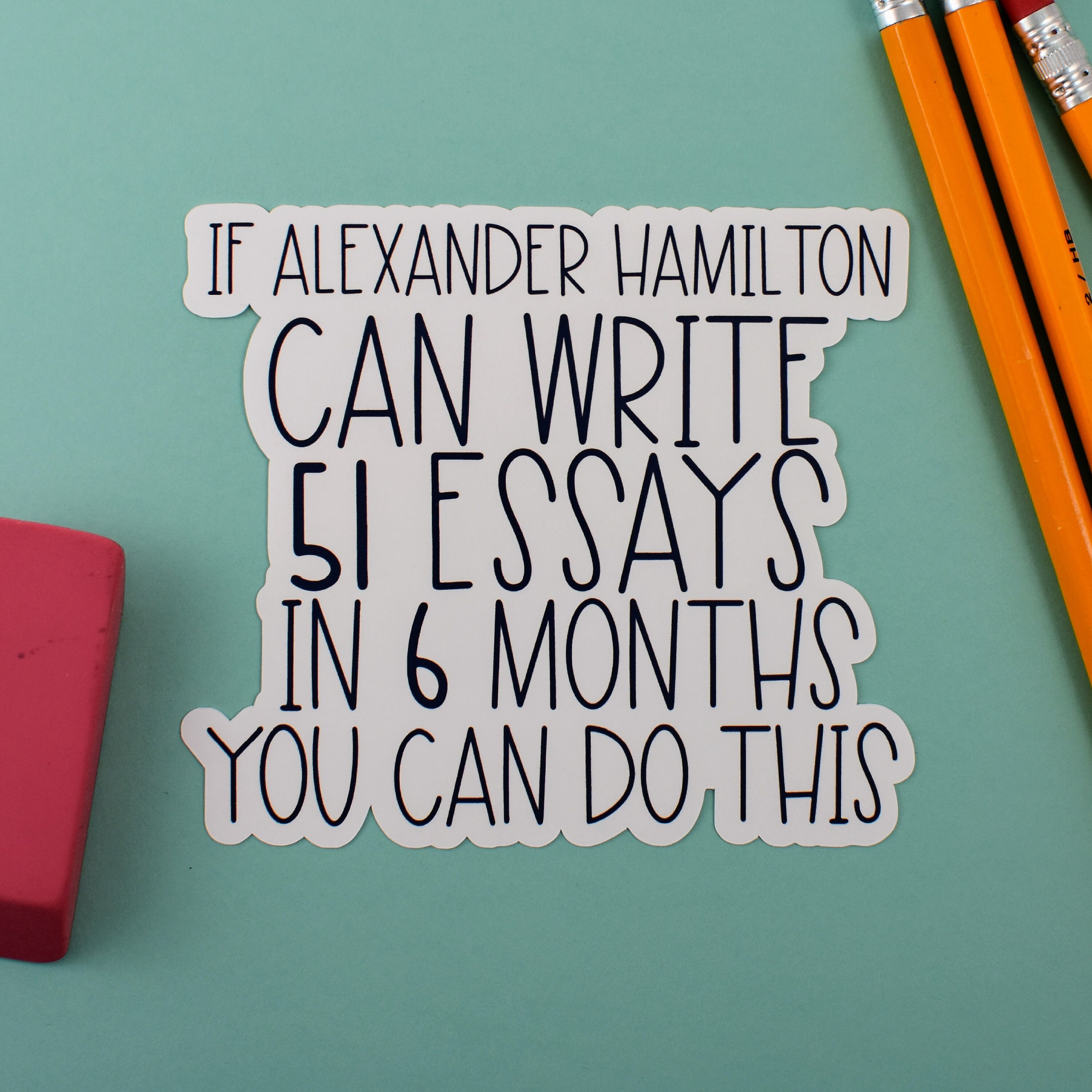 Hamilton Sticker, Funny Stickers, Laptop Stickers - Etsy