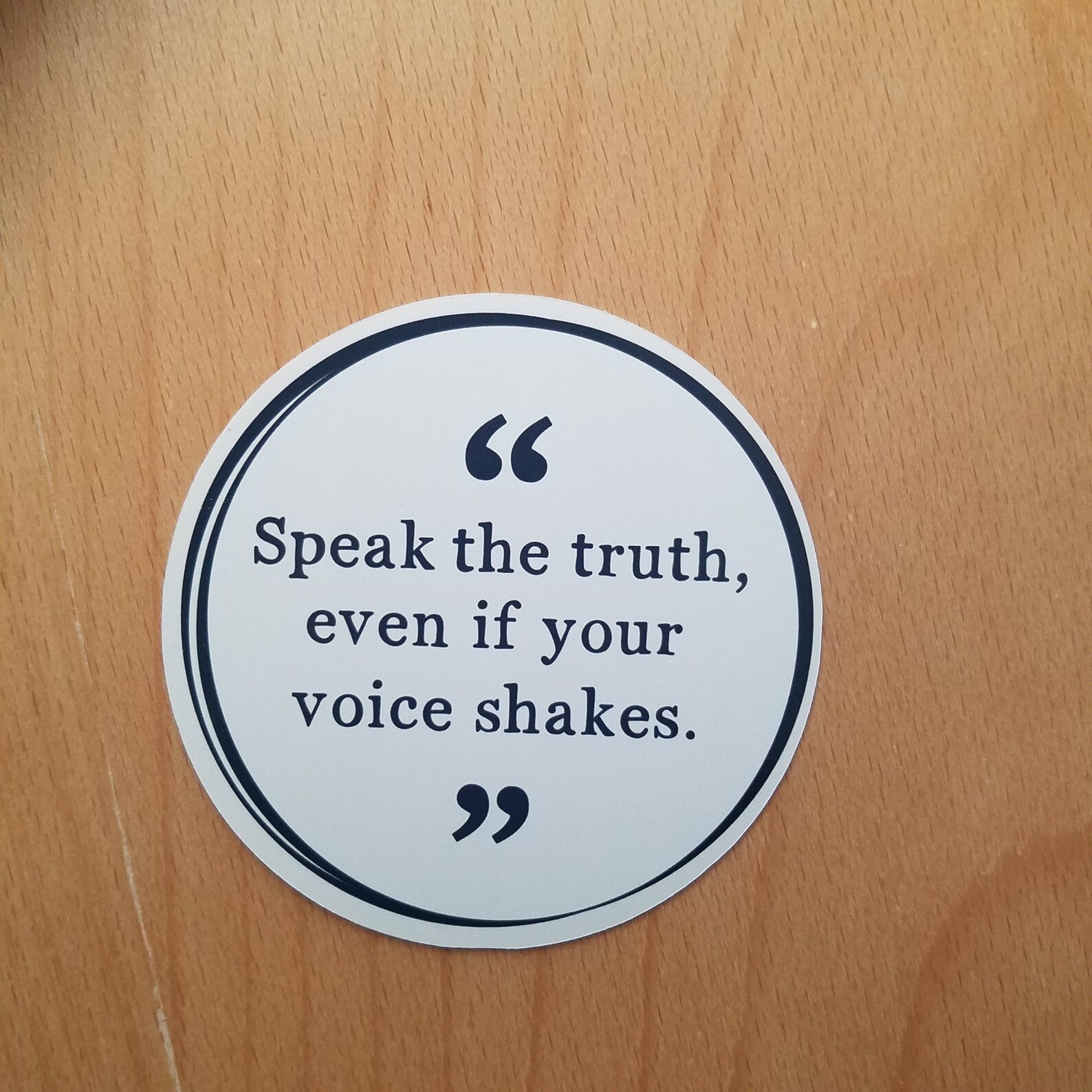 RBG Sticker, Speak the Truth, Inspired by Ruth Bader Ginsburg, Laptop ...