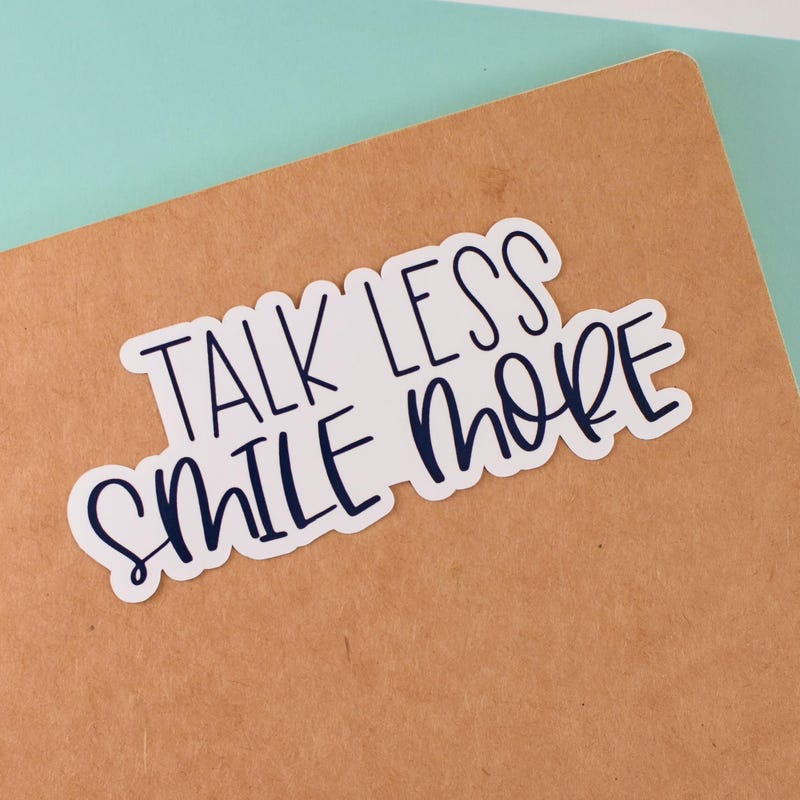 Smile Stickers - Etsy