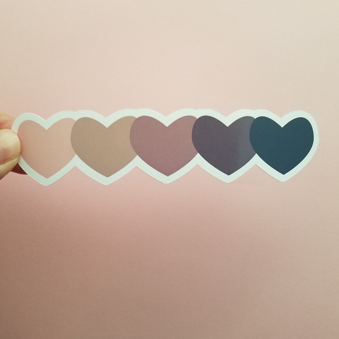 Heart Sticker, Racial Equality, Laptop Sticker - Etsy