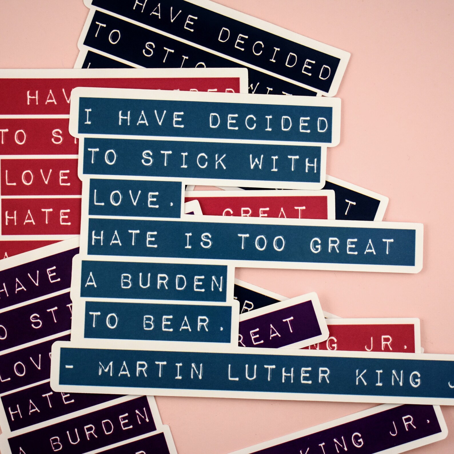 Laptop Sticker MLK Quote Kindness Sticker | Etsy