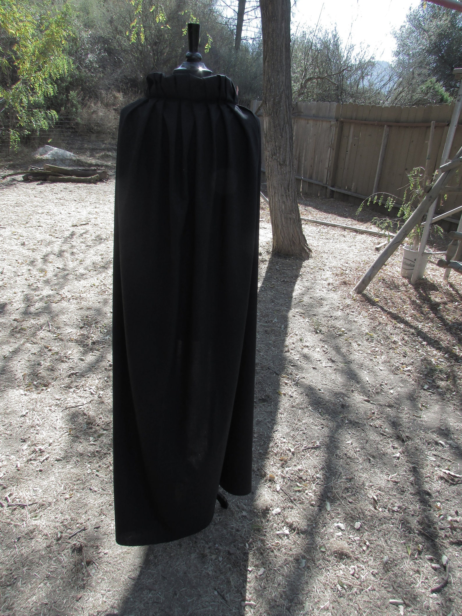 Black Cape Stand-up Collar - Etsy