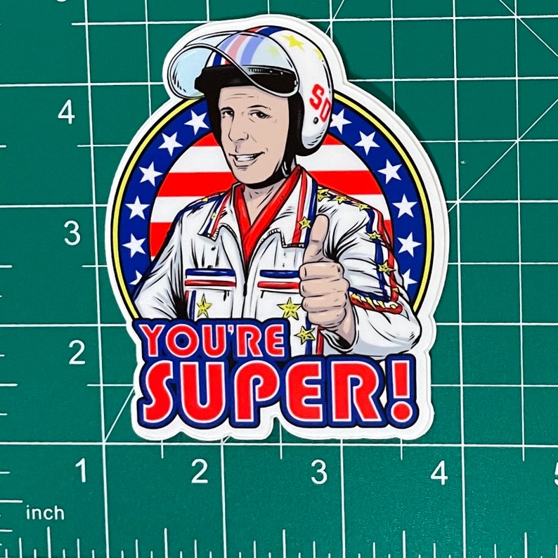 Super Dave Sticker - Etsy