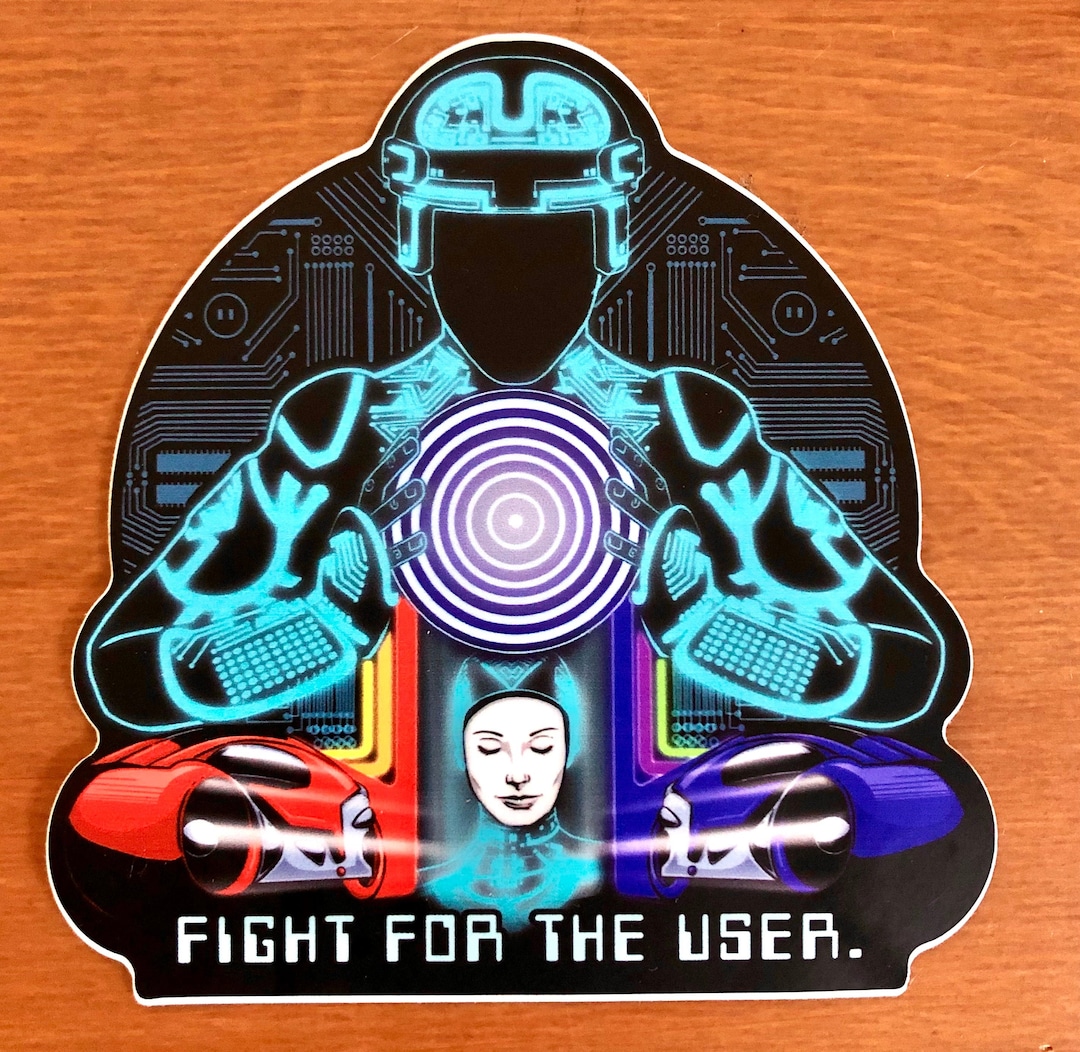 TRON Sticker - Etsy