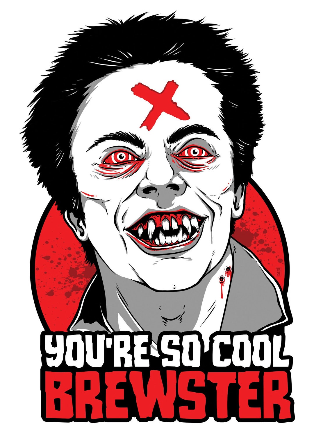 Evil Ed 5x7 Mini-print - Etsy