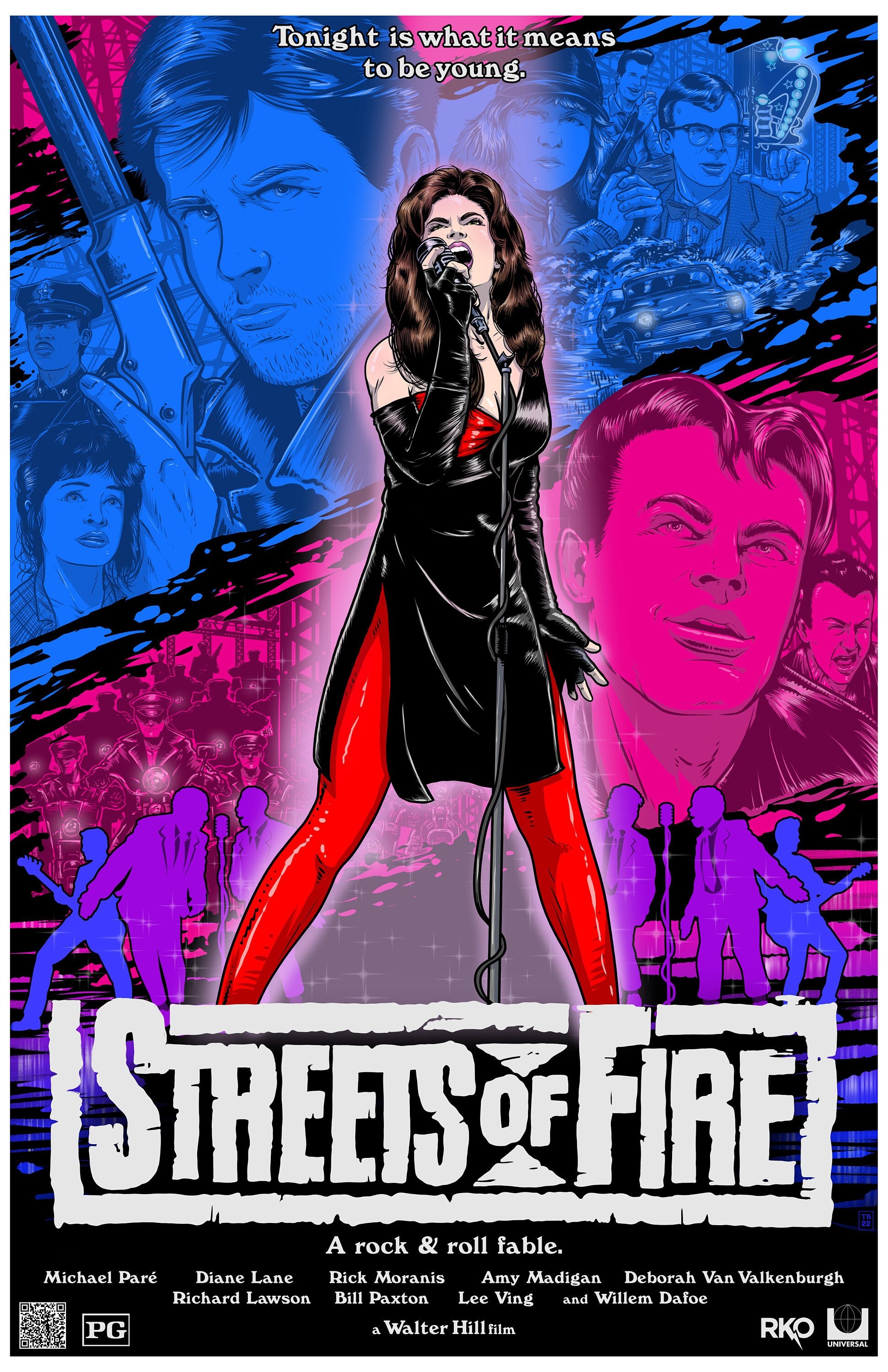 Streets Of Fire Movie Poster