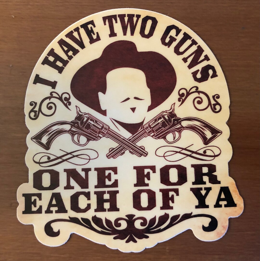 Doc Holiday Sticker - Vintage - Etsy