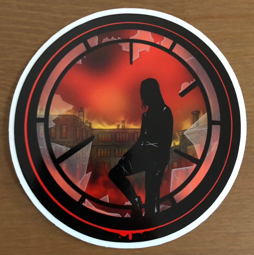 The Crow Sticker - Etsy