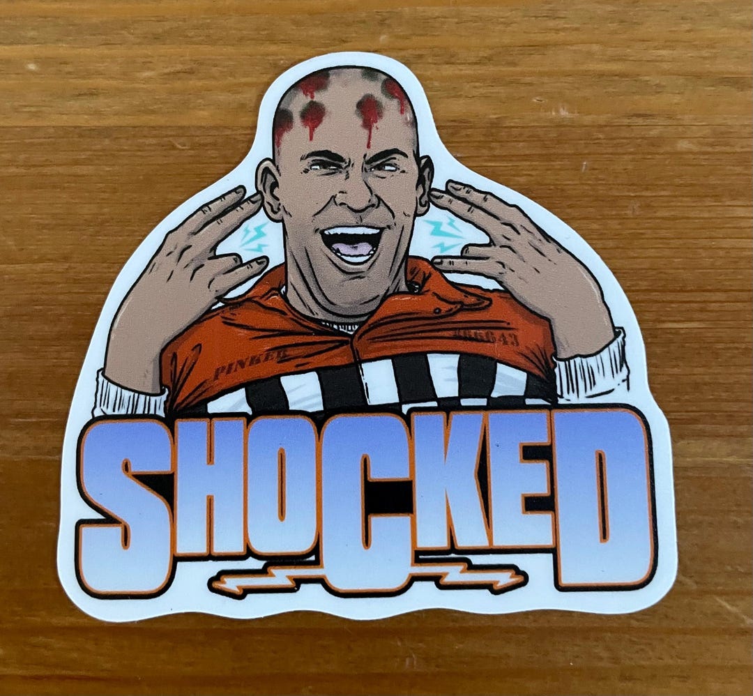 Shocker Sticker - Etsy