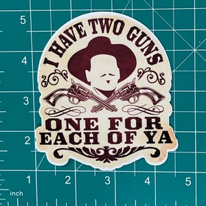 Doc Holiday Sticker - Vintage - Etsy