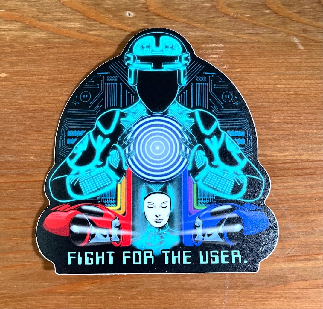 TRON Sticker - Etsy