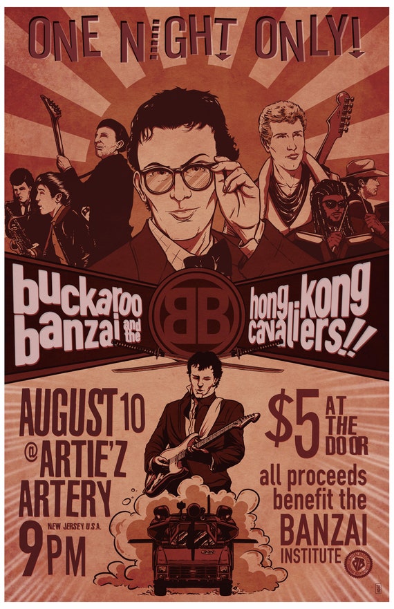 Buckaroo Banzai Movie Poster
