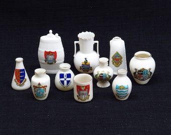 English Crested Ware - Etsy