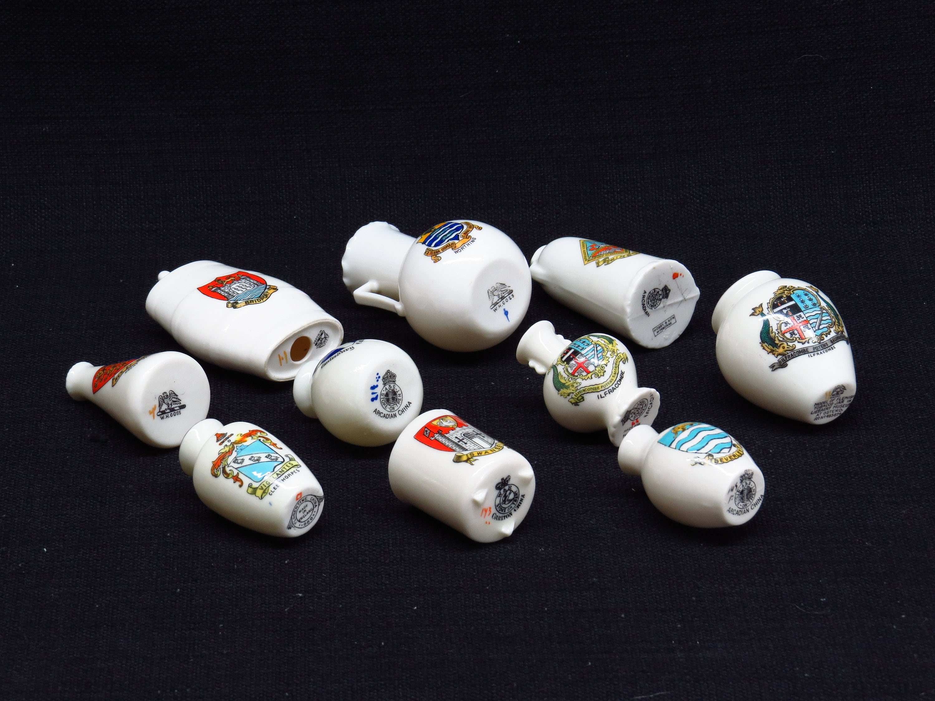 Vintage English Crested Ware Souvenir Miniature Reproduction Porcelain ...