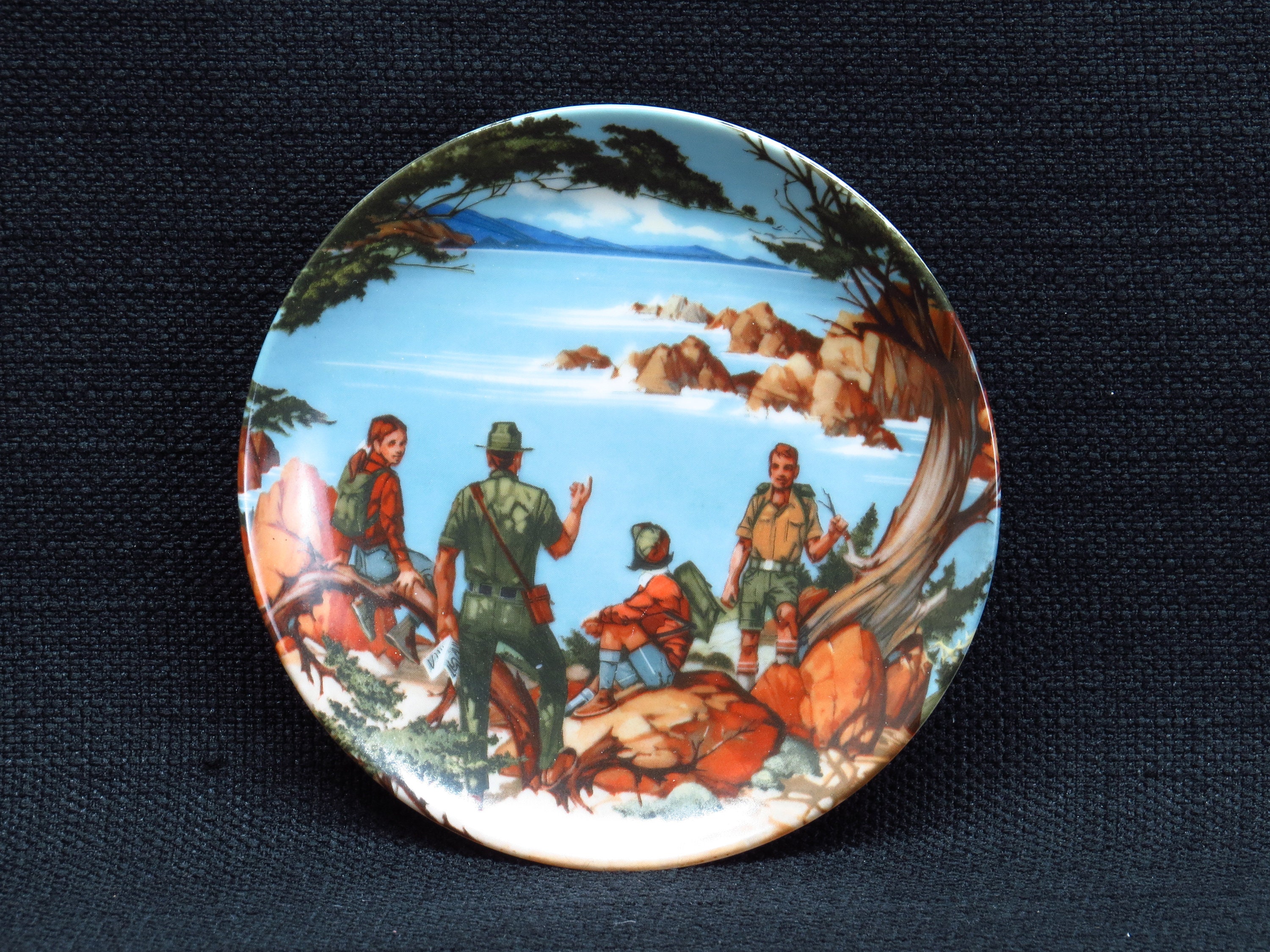 Avon American Portraits Plate Collection Miniature Collector | Etsy