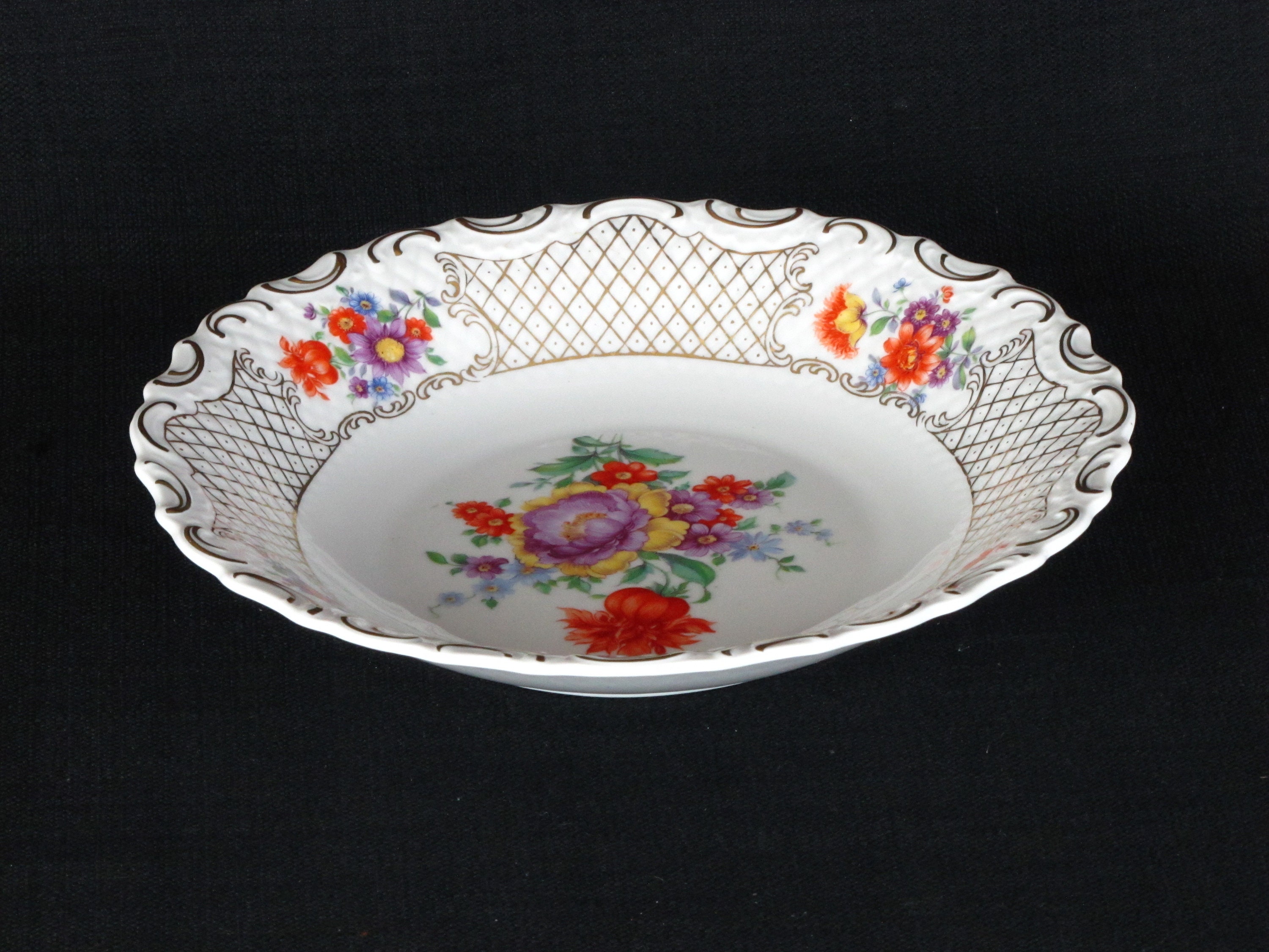 Schumann Bavaria Germany U.S Zone Vintage Porcelain Colorful - Etsy
