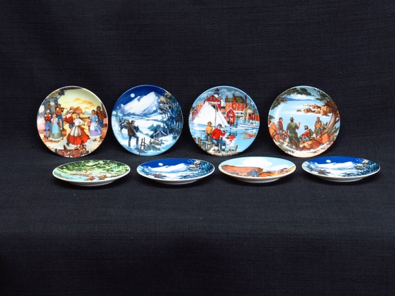 Avon American Portraits Plate Collection Miniature Collector | Etsy