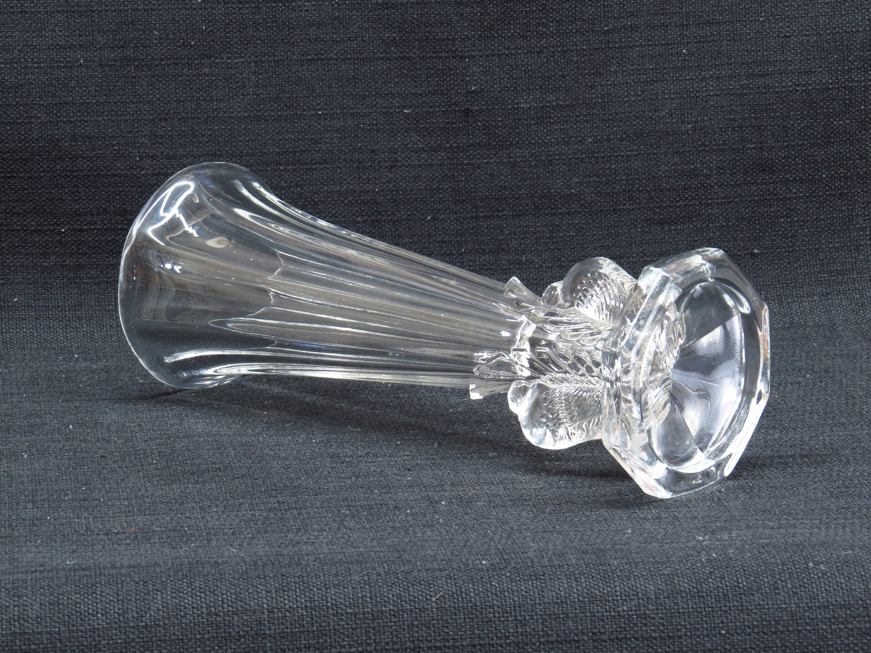 Elegant Art Deco Style Vintage Libochovice Glassworks Czechoslovakian ...