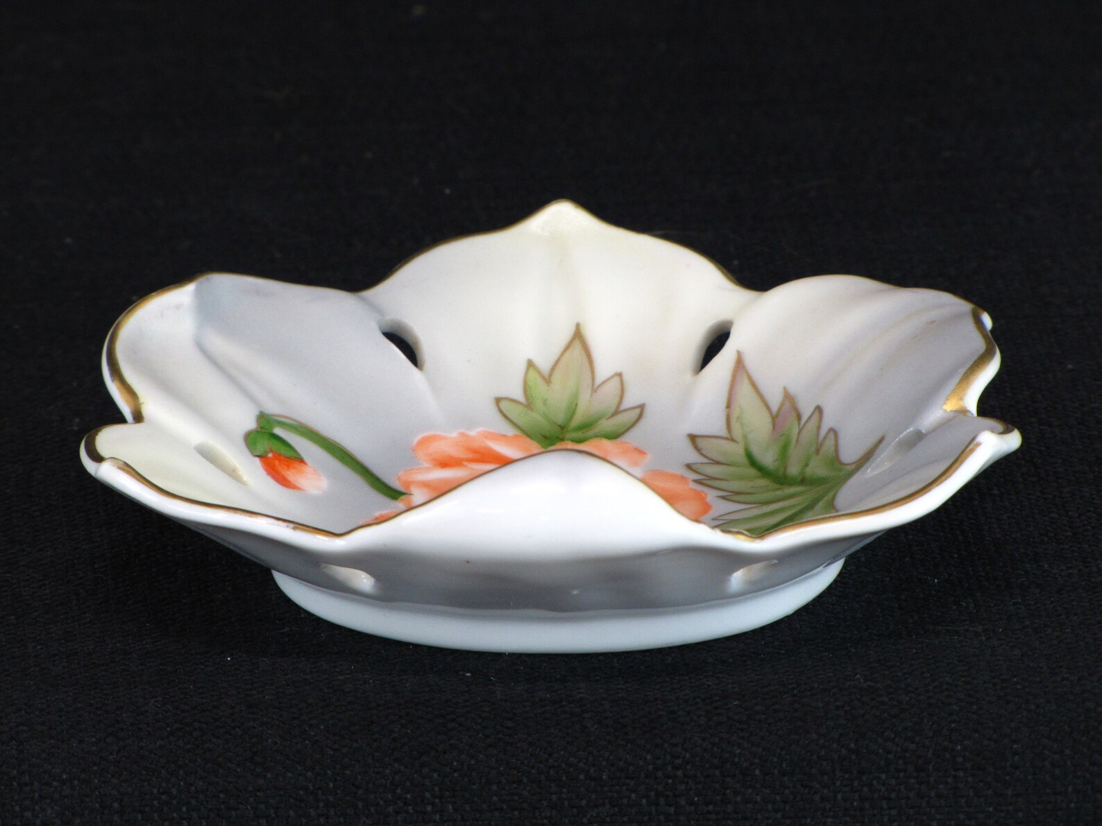 Vintage Japanese Shofu China Hand Painted Poppy Flower Motif | Etsy