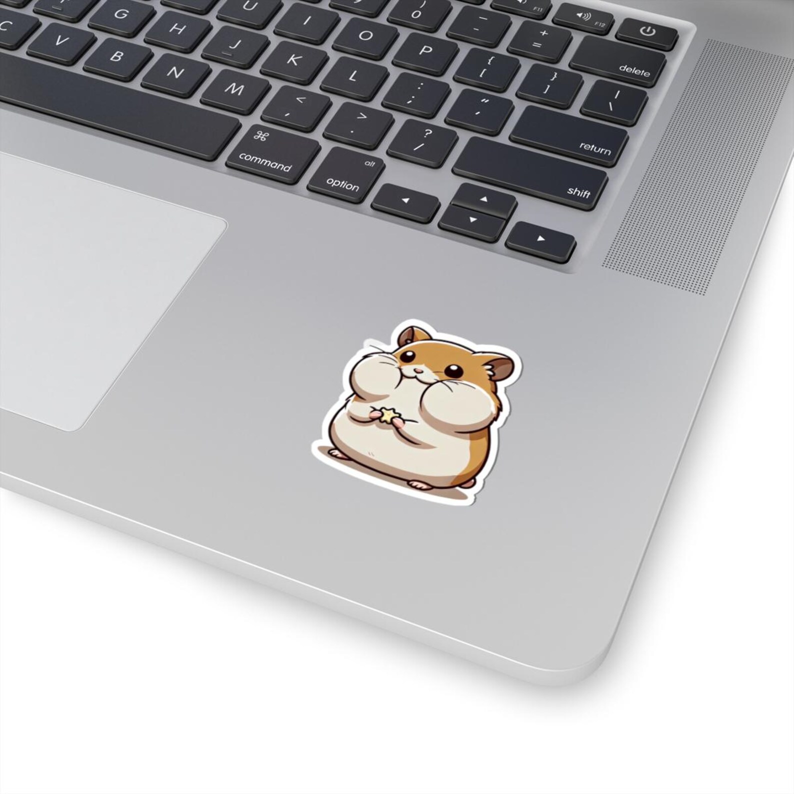 Chubby Hamster Stickers, Cute Kawaii Animal Decals, Foodie Sticker ...