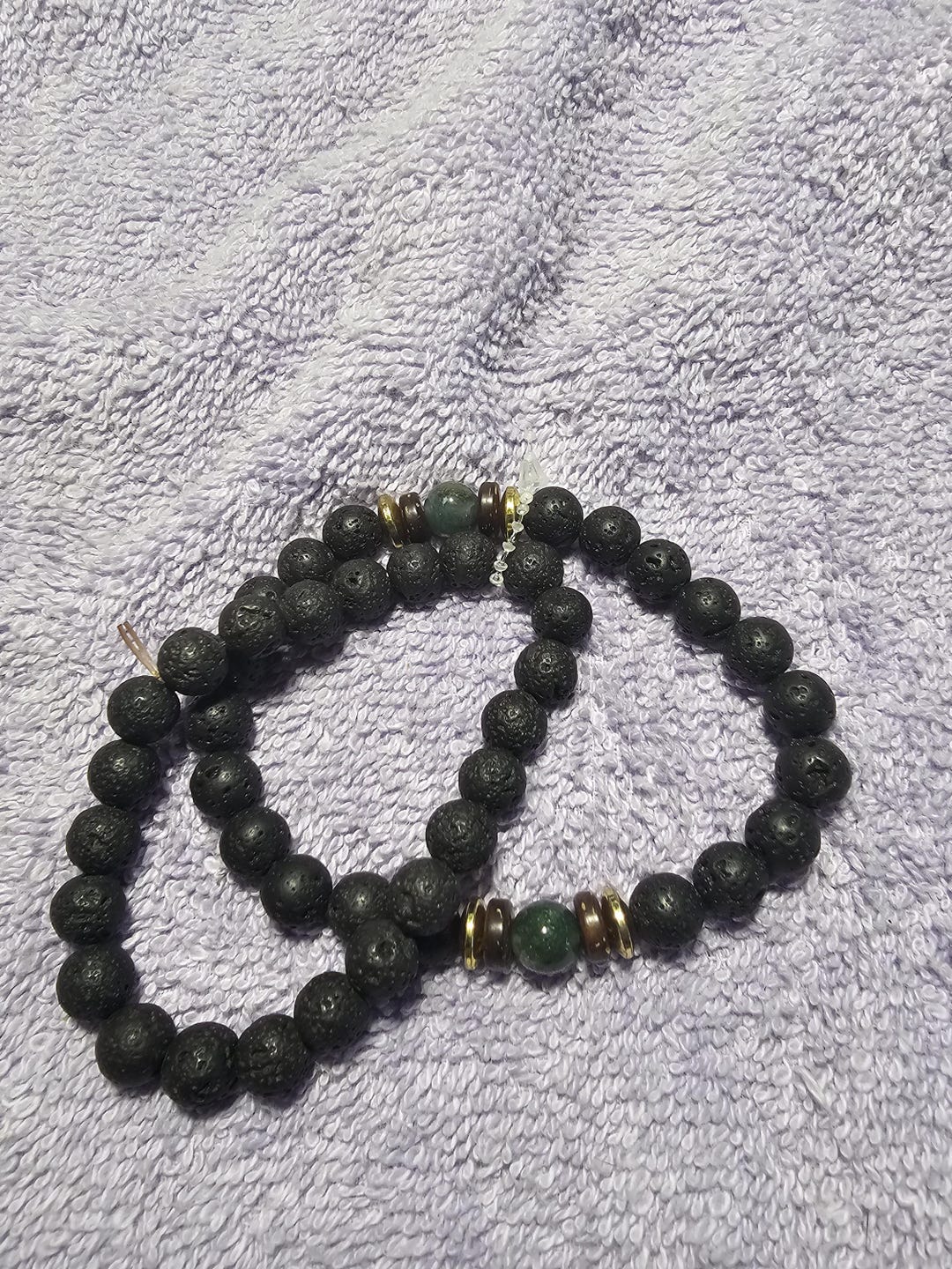 Volcano Rock Bracelets - Etsy