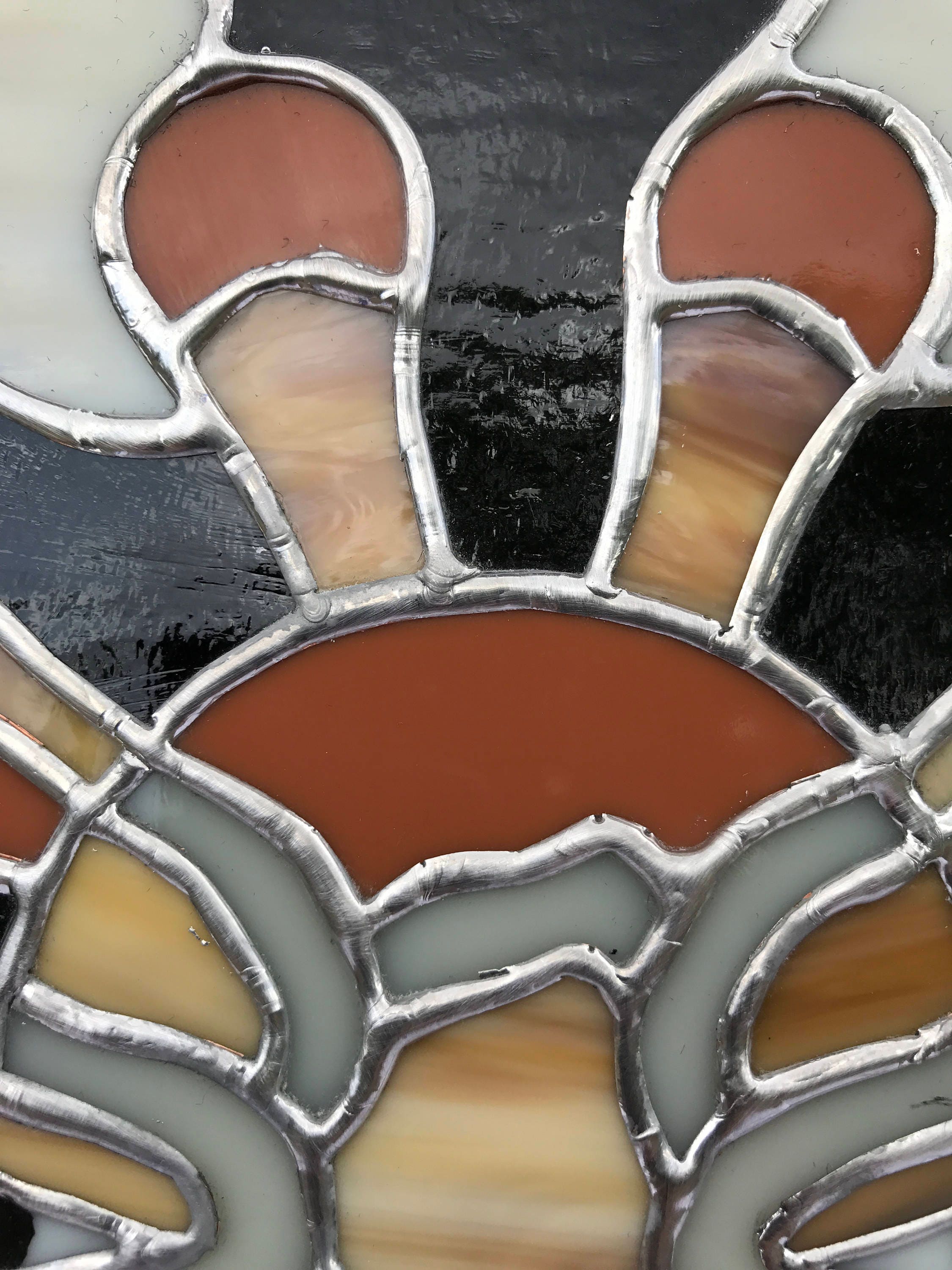 Stained Glass Panel Giraffe | Etsy