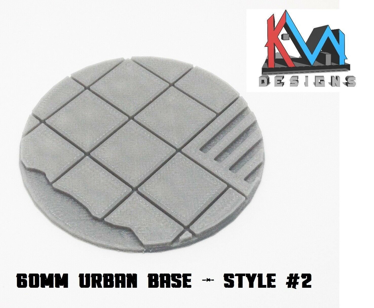 3D Printed 60mm Scenic Urban City Street Bases Individual | Etsy