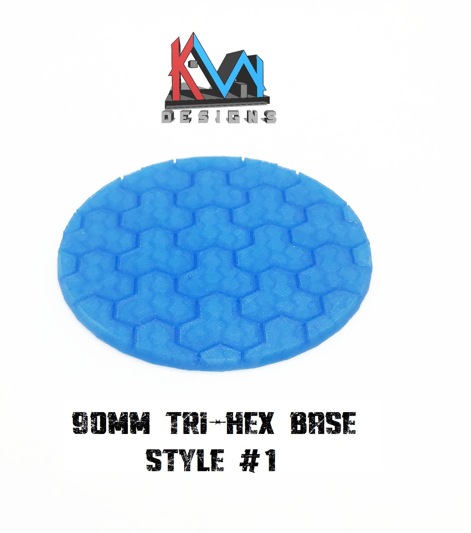 3D Printed - 90mm Tri-hex Bases - 2 Different Styles - Etsy