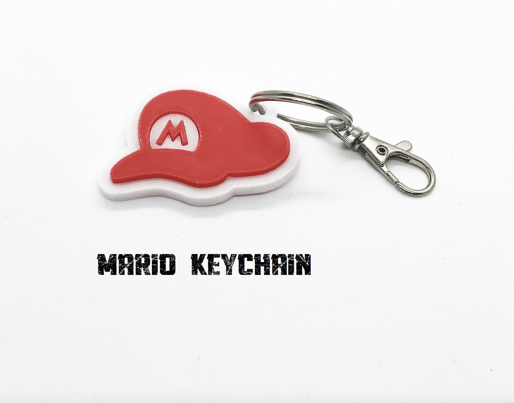 3D Printed Super Mario Bros. Keychains | Etsy