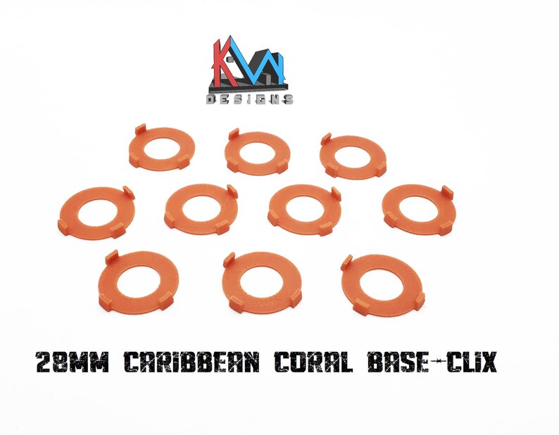 3D Printed 28mm Base-clix Squad Markers for Bases - Etsy