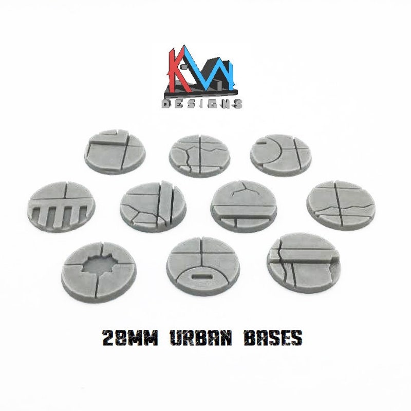 28mm Miniature Bases - Etsy