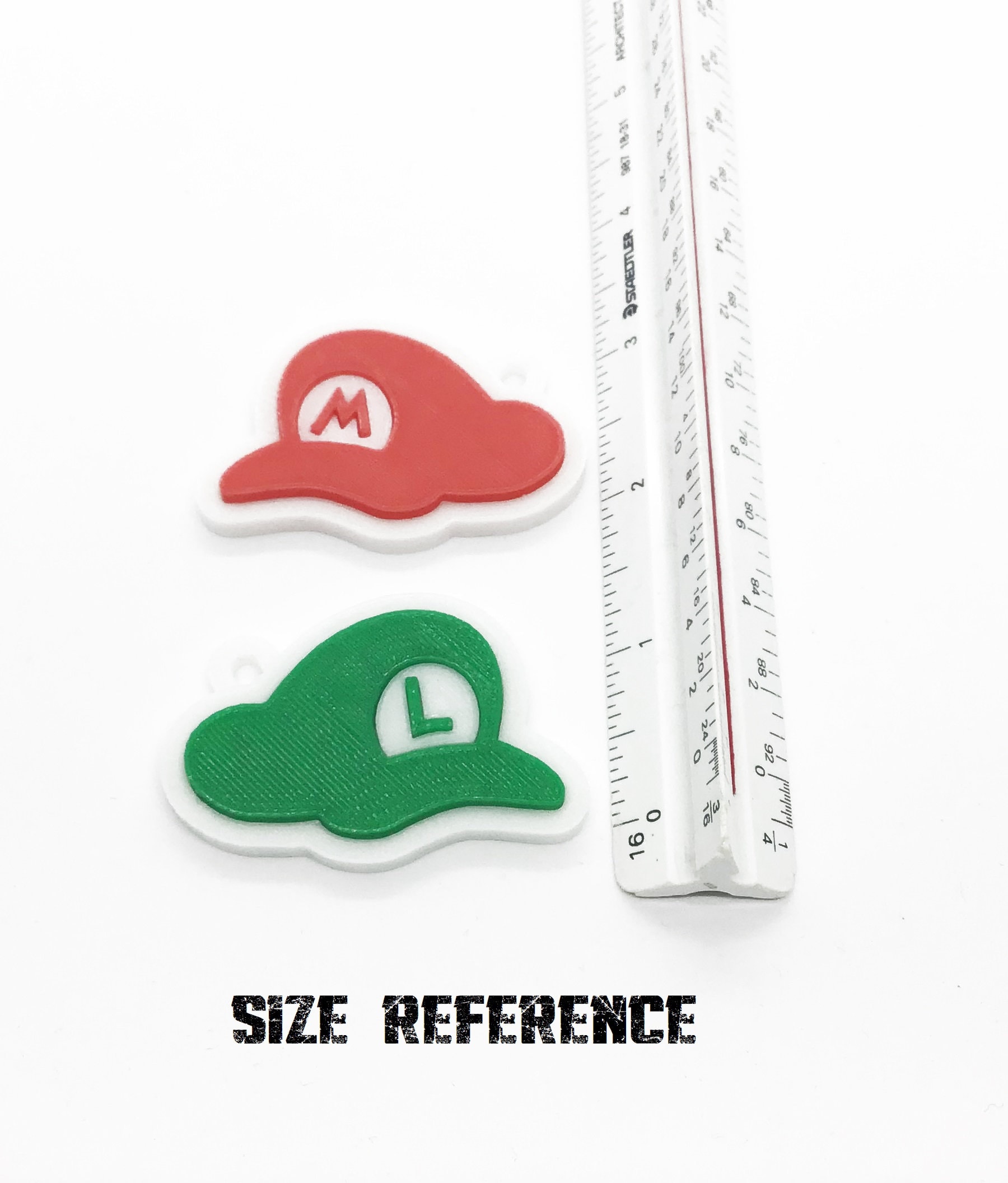 3D Printed Super Mario Bros. Keychains | Etsy