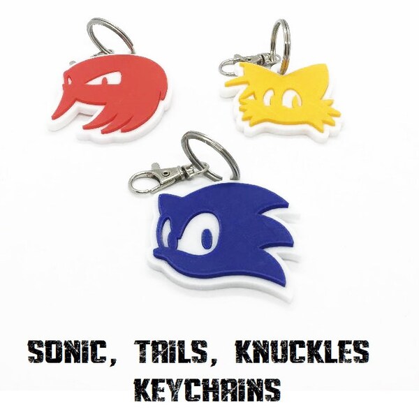 Knuckles Keychain - Etsy