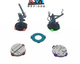 3D Printed 25mm Tower of Change Bases Set of 10 - Etsy