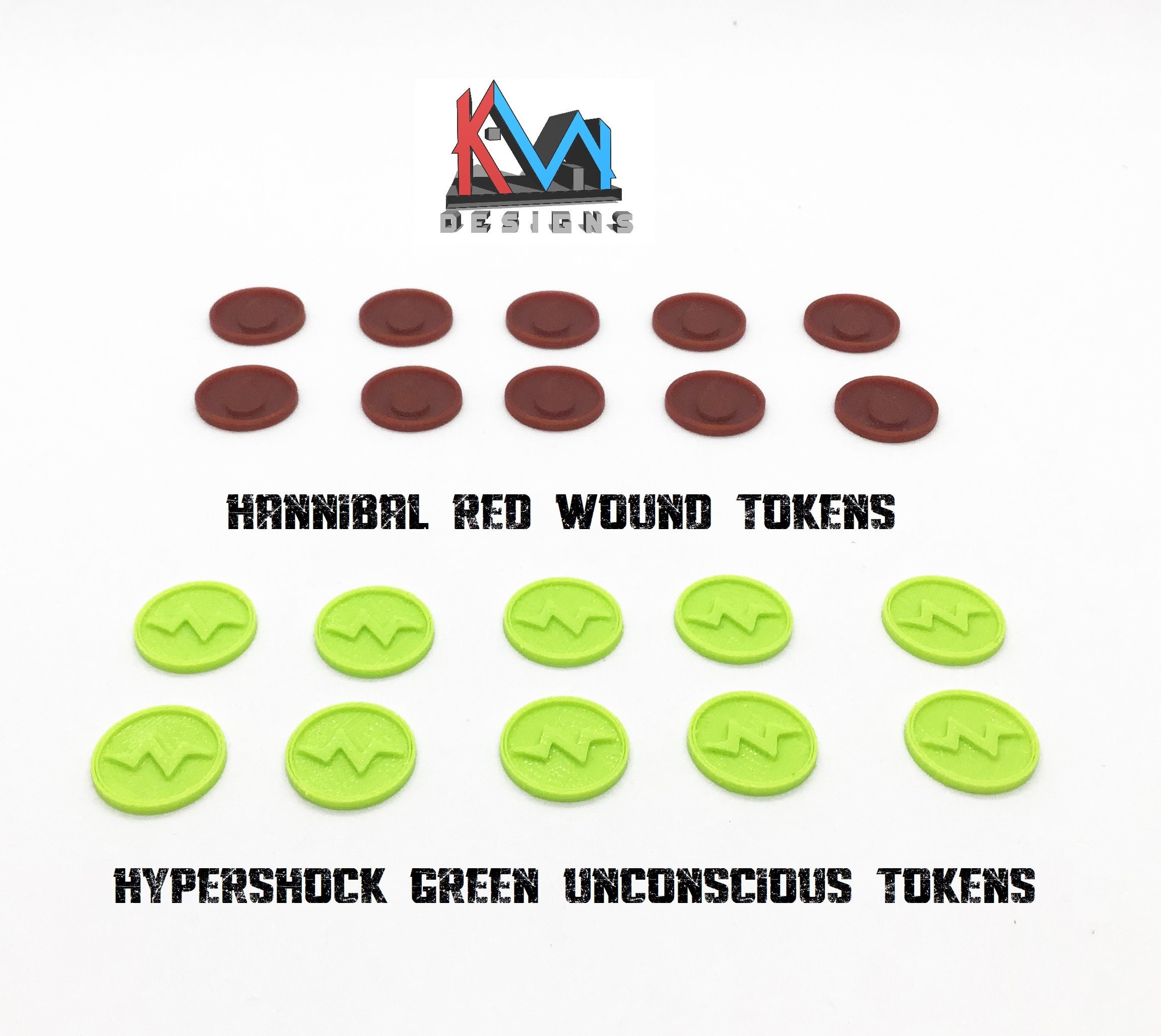 3D Printed N4 Infinity Token Set 85 Tokens - Etsy