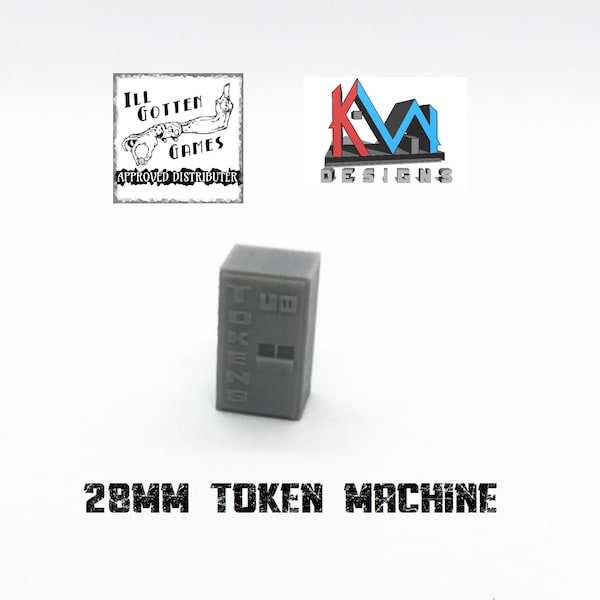 3d Printed Token Machine - Etsy